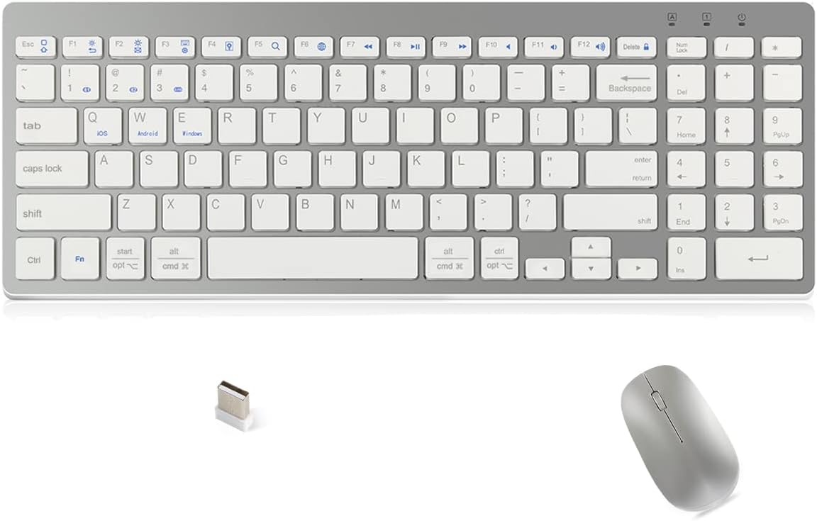 CoastaCloud Wireless Keyboard and Mouse Combo - Full Bahrain | Ubuy