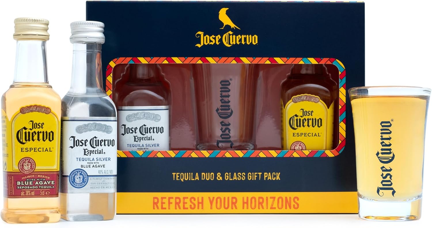 Jose Cuervo Tequila Gift Set - 2 Mini Bottles with Bahrain | Ubuy