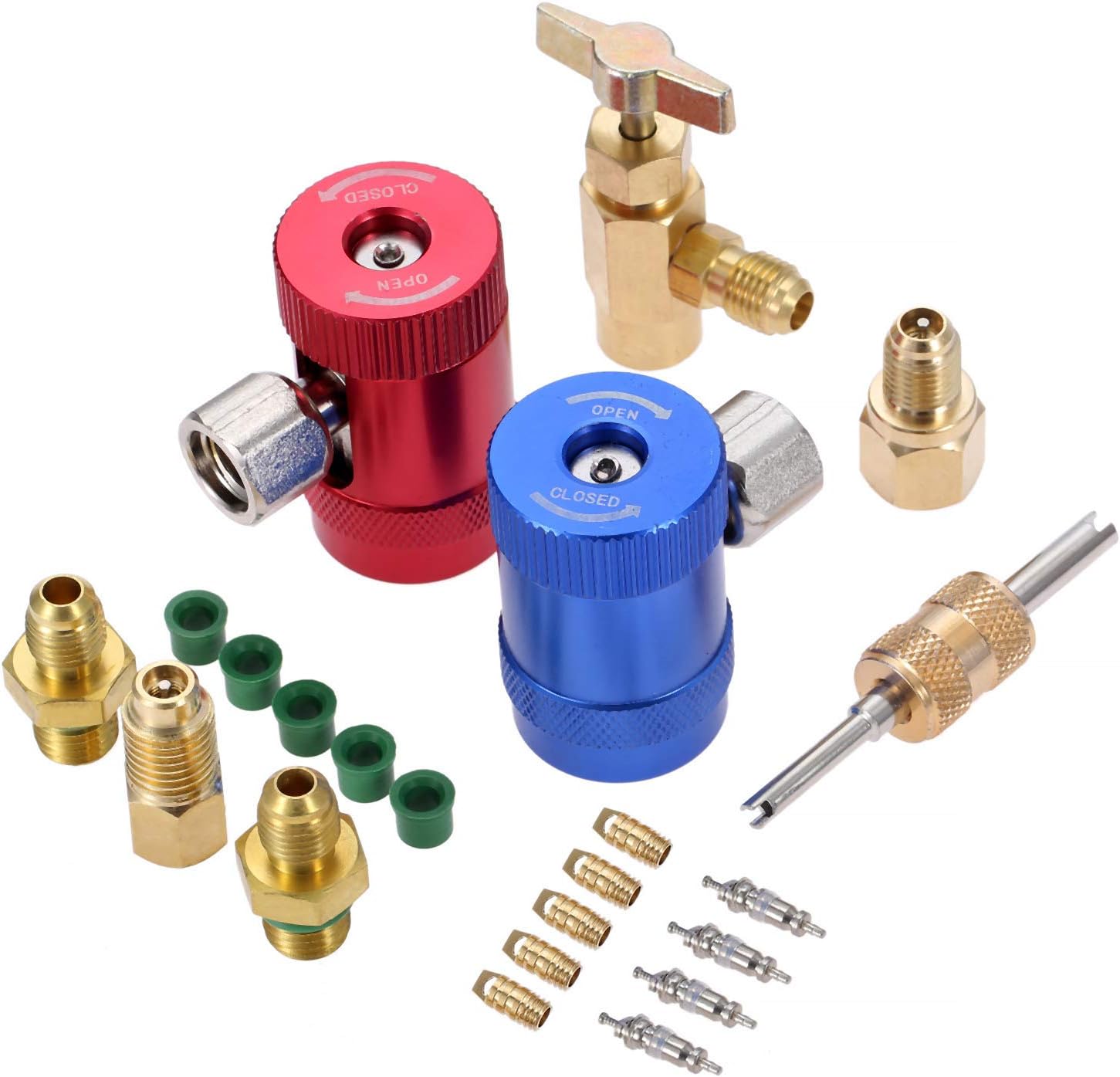 Aupoko R1234YF Quick Couplers Kit with Adapters and Bahrain | Ubuy