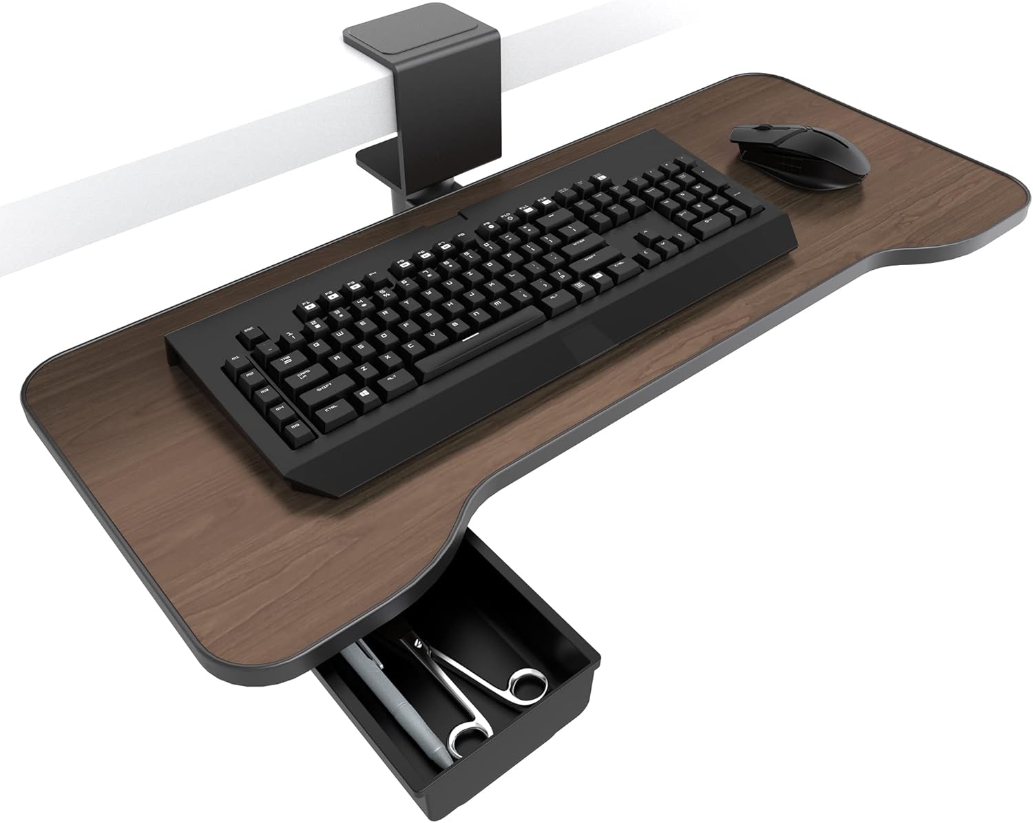 Keyboard Tray Under Desk,360 Rotating Keyboard&Mouse Bahrain | Ubuy