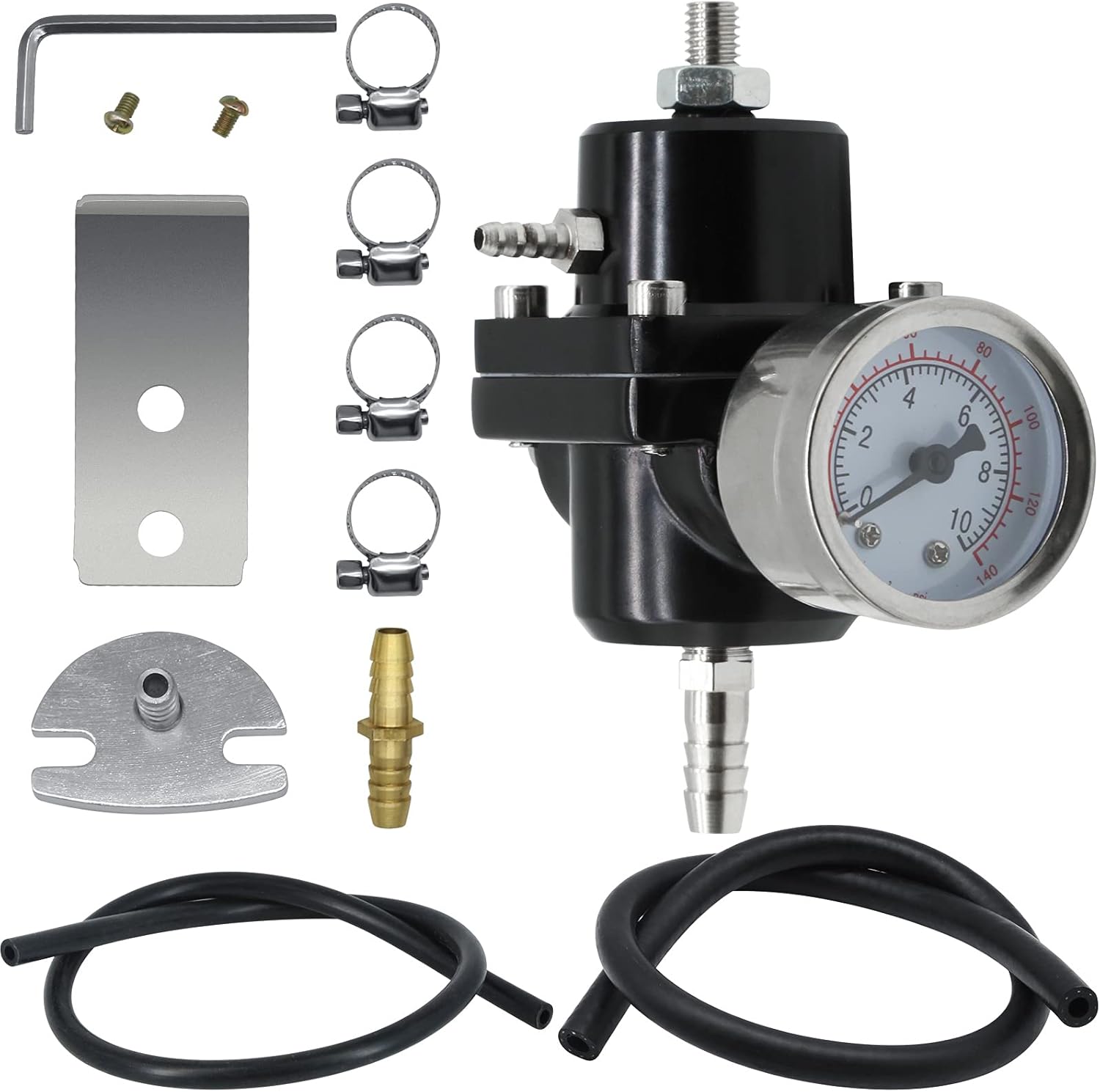 Universal Adjustable Fuel Pressure Regulator Kit Bahrain | Ubuy