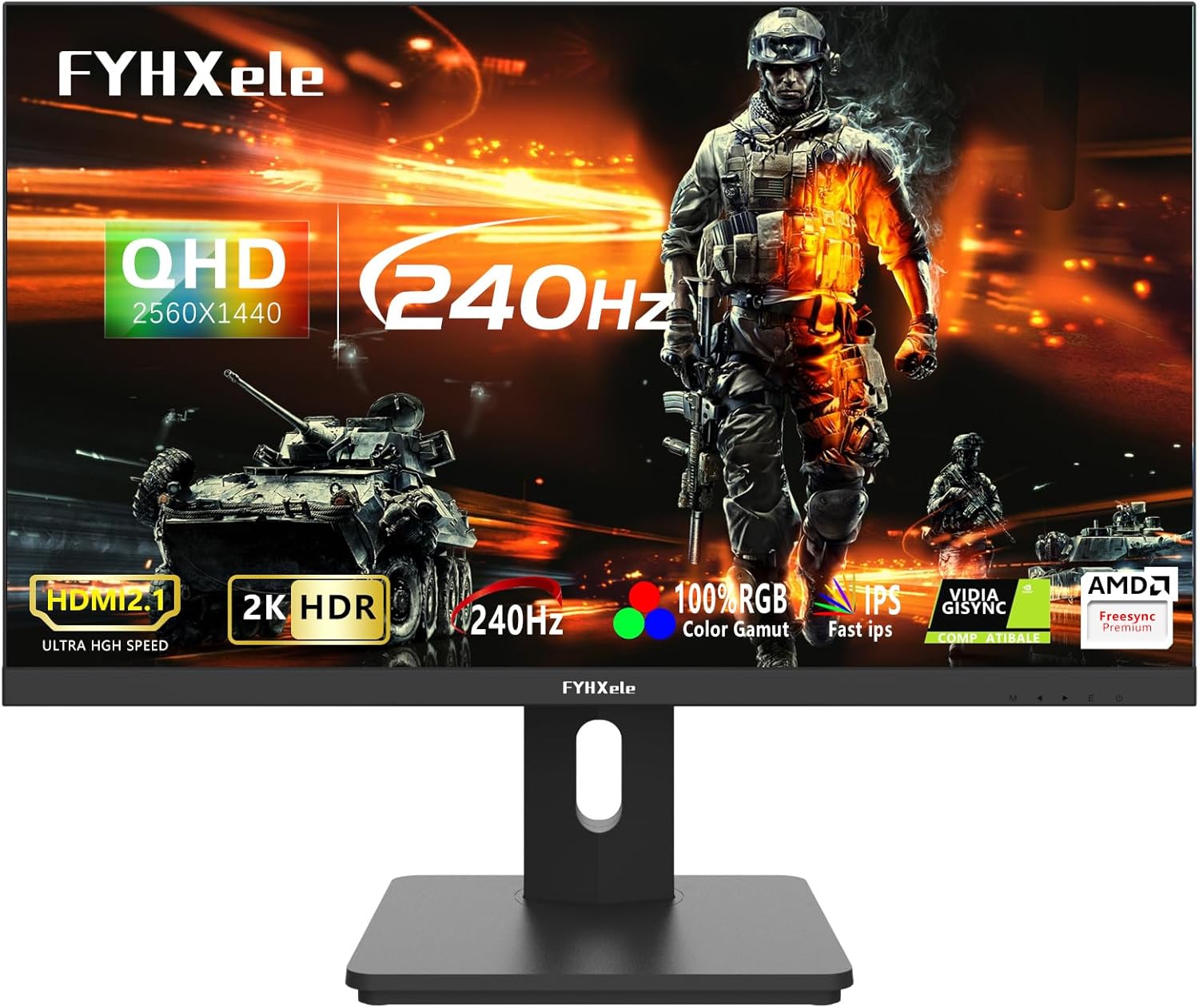 240Hz Gaming Monitor, 27 Inch QHD 2560x1440P IPS Bahrain | Ubuy