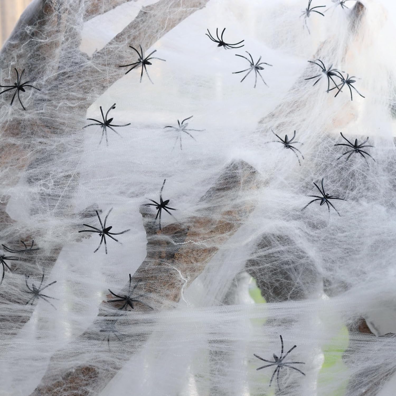 Super Stretch Halloween Spider Web Decoration with Bahrain | Ubuy