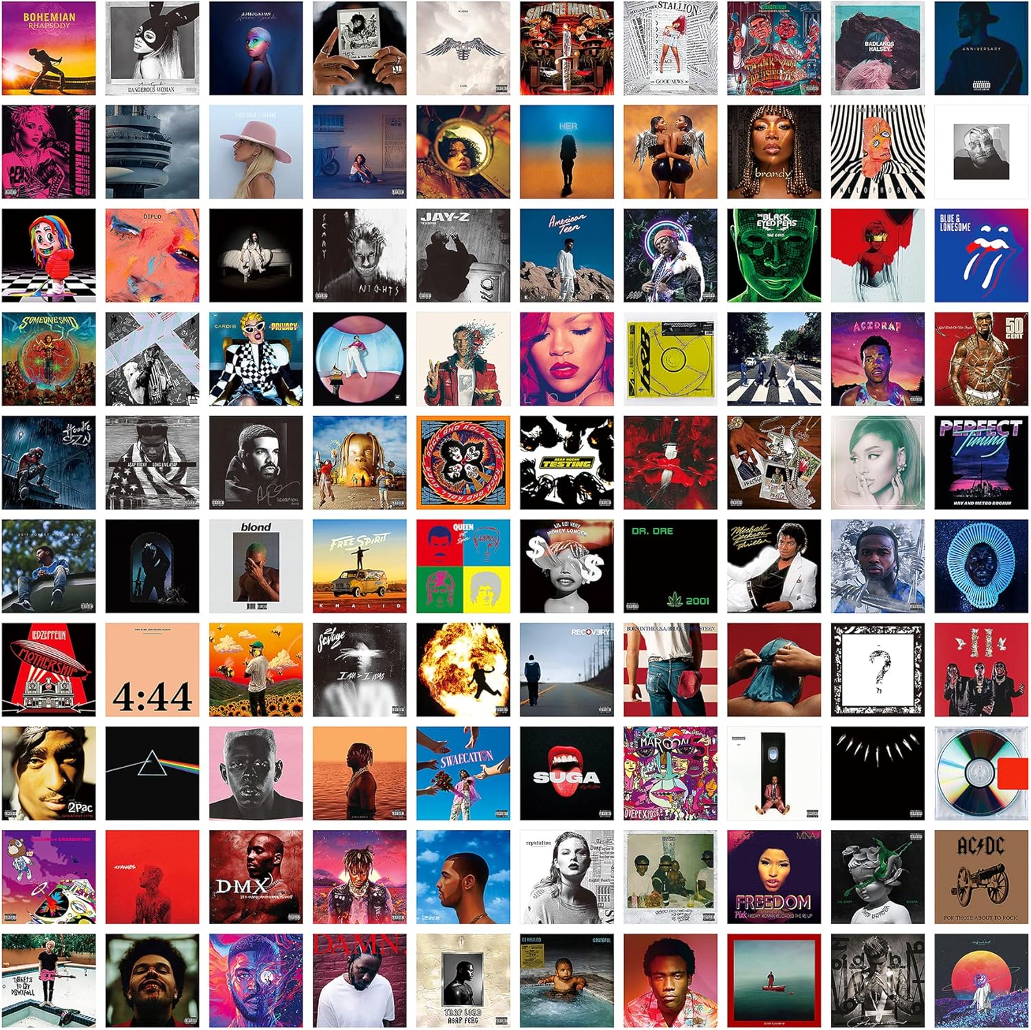 100 Pcs Poster,5x5In Album Cover Posters,Wall Bahrain | Ubuy